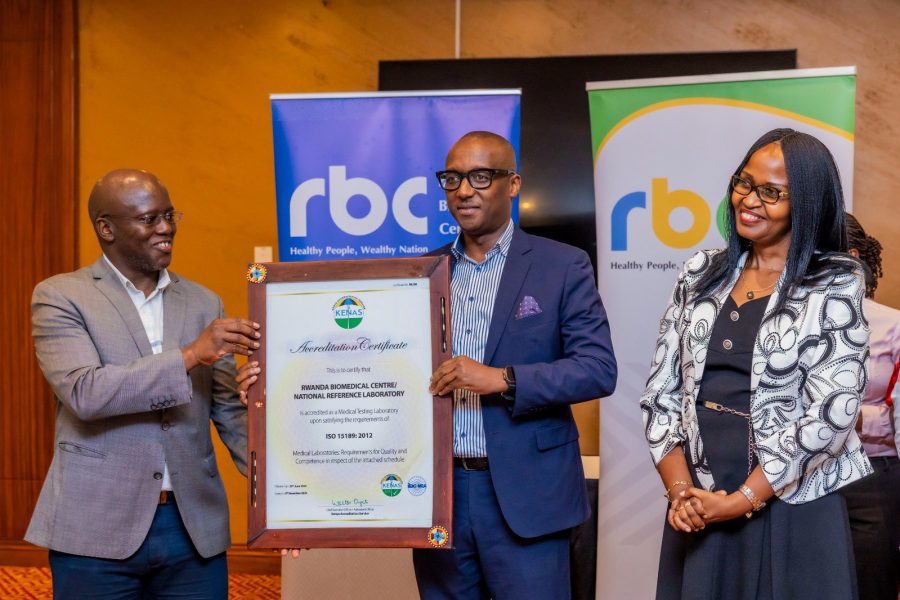 Four Rwandan Medical Laboratories were accredited with an ISO 15189: ...
